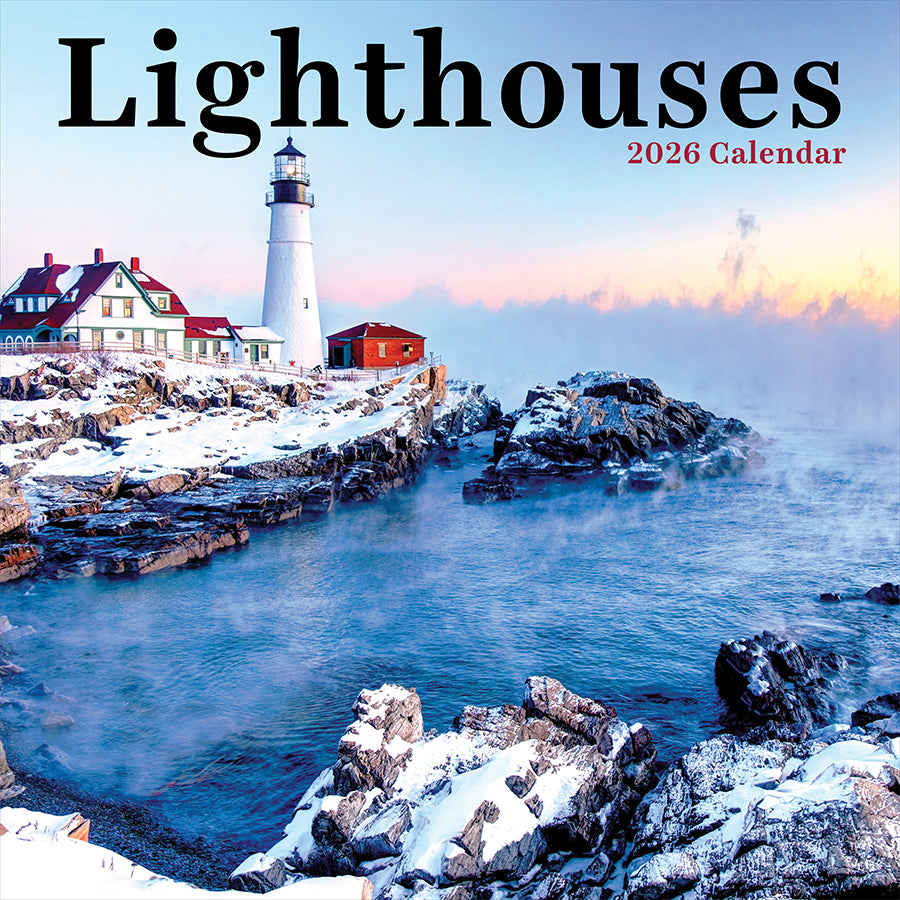 2026 Lighthouses Wall Calendar | TF Publishing | Calendars + Planners ...