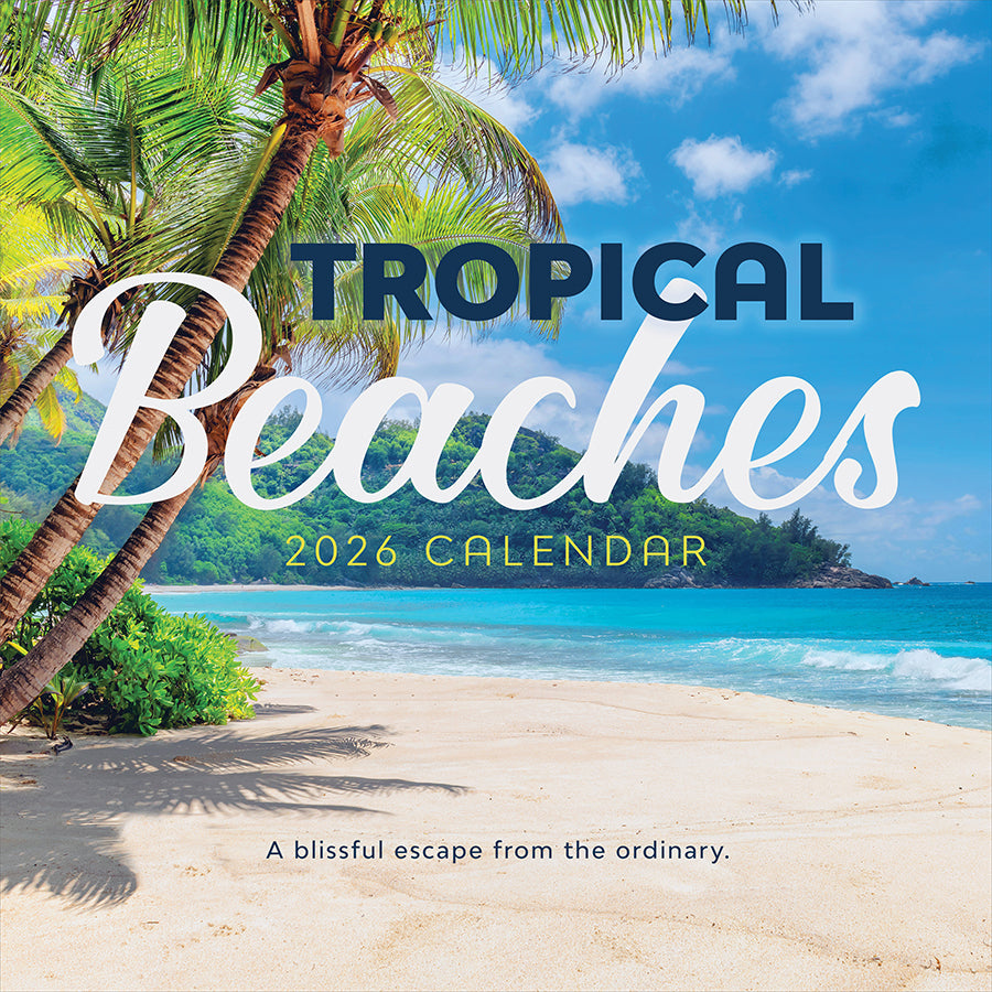 2026 Tropical Beaches Wall Calendar | TF Publishing | Calendars ...