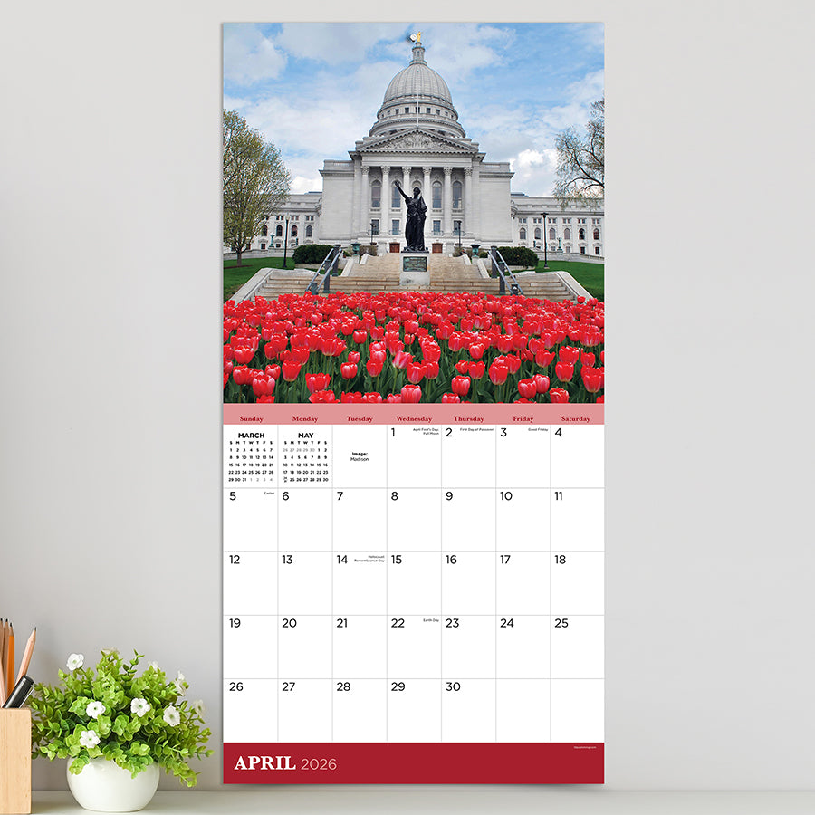 2026 Wisconsin Wall Calendar | TF Publishing | Calendars + Planners ...