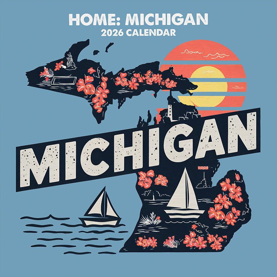 2026 Home: Michigan Wall Calendar | TF Publishing | Calendars ...