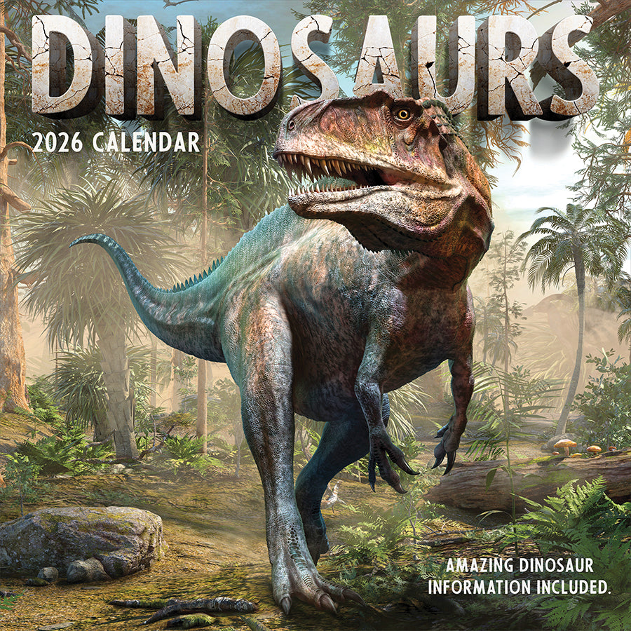 2026 Dinosaurs Wall Calendar | TF Publishing | Calendars + Planners ...