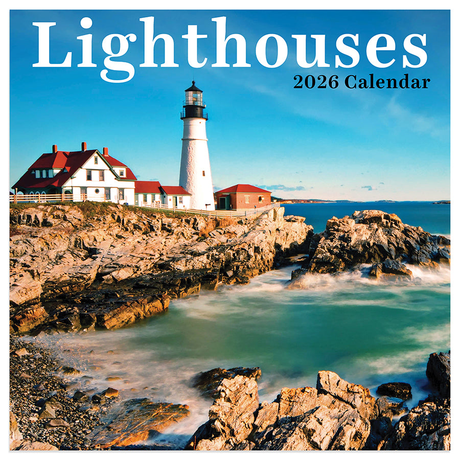 2026 Lighthouses Mini Calendar | TF Publishing | Calendars + Planners ...