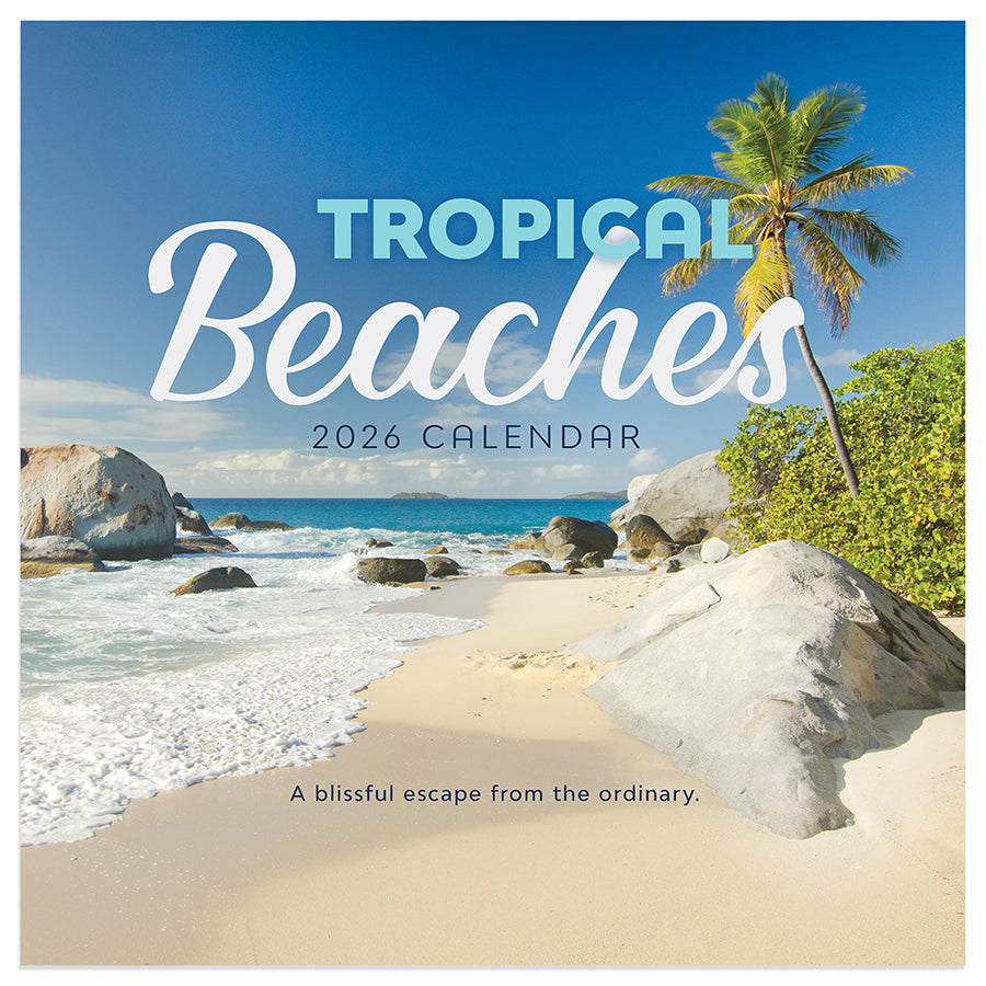 2026 Tropical Beaches Mini Calendar | TF Publishing | Calendars ...