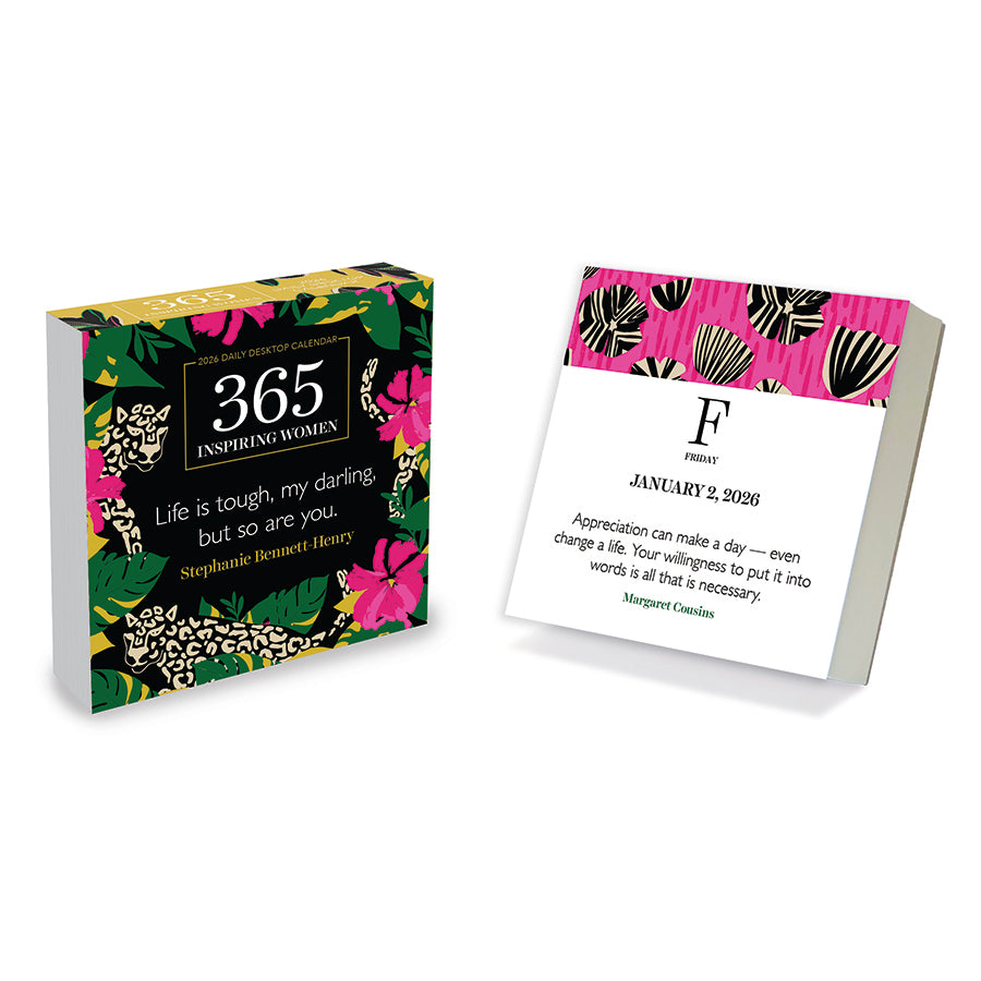 2026 365 Inspiring Women Daily Desktop Calendar | TF Publishing ...
