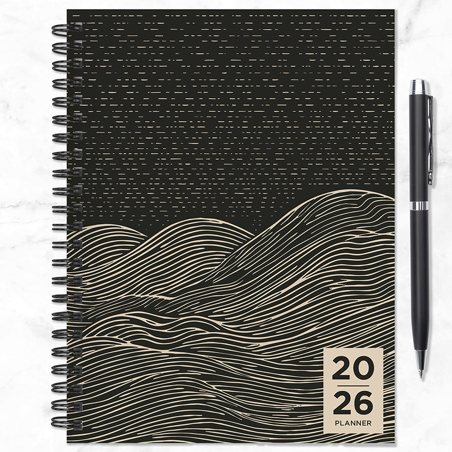 2026 Rolling Waves Medium Weekly Monthly Planner | TF Publishing ...