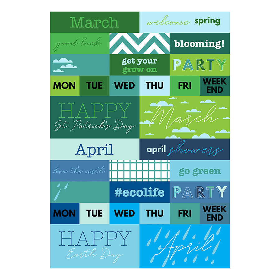 Seasonal Monthly Planner Sticker Pack | TF Publishing | Calendars ...