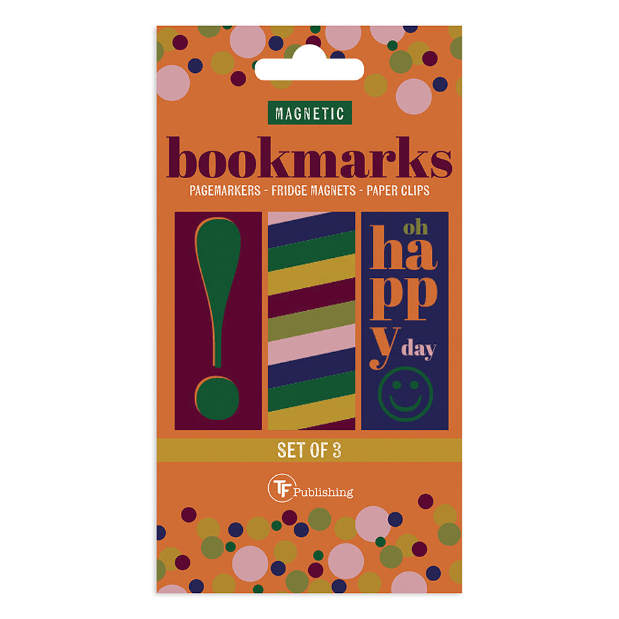 Magnetic Bookmarks - Pack of 3 | TF Publishing | Calendars + Planners ...